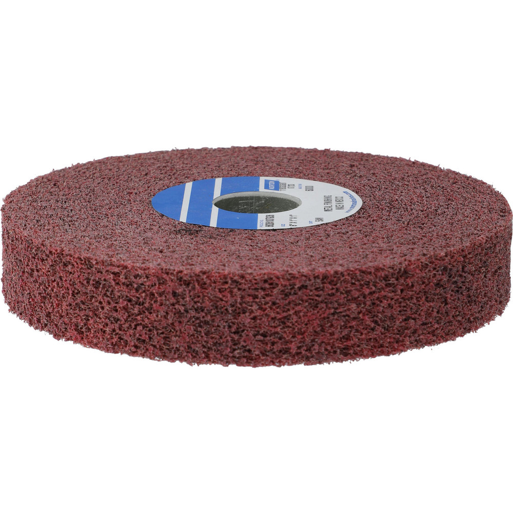 Norton - Deburring Wheel: 6" Dia, 1" Face Width, 1" Hole, Density 5 ...
