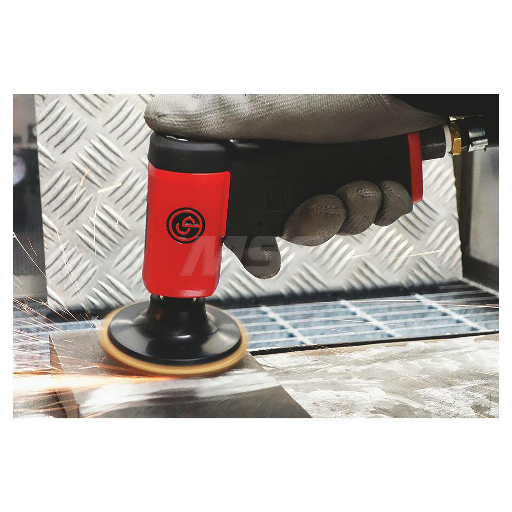 Chicago Pneumatic - Air Handheld Disc Sander: 3'' Pad Dia, 15,000 RPM ...