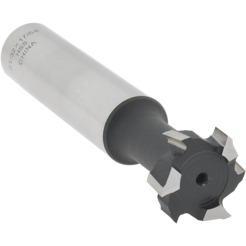 Value Collection - 21/32" Diam, 17/64" Wide, High Speed Steel T-Slot ...
