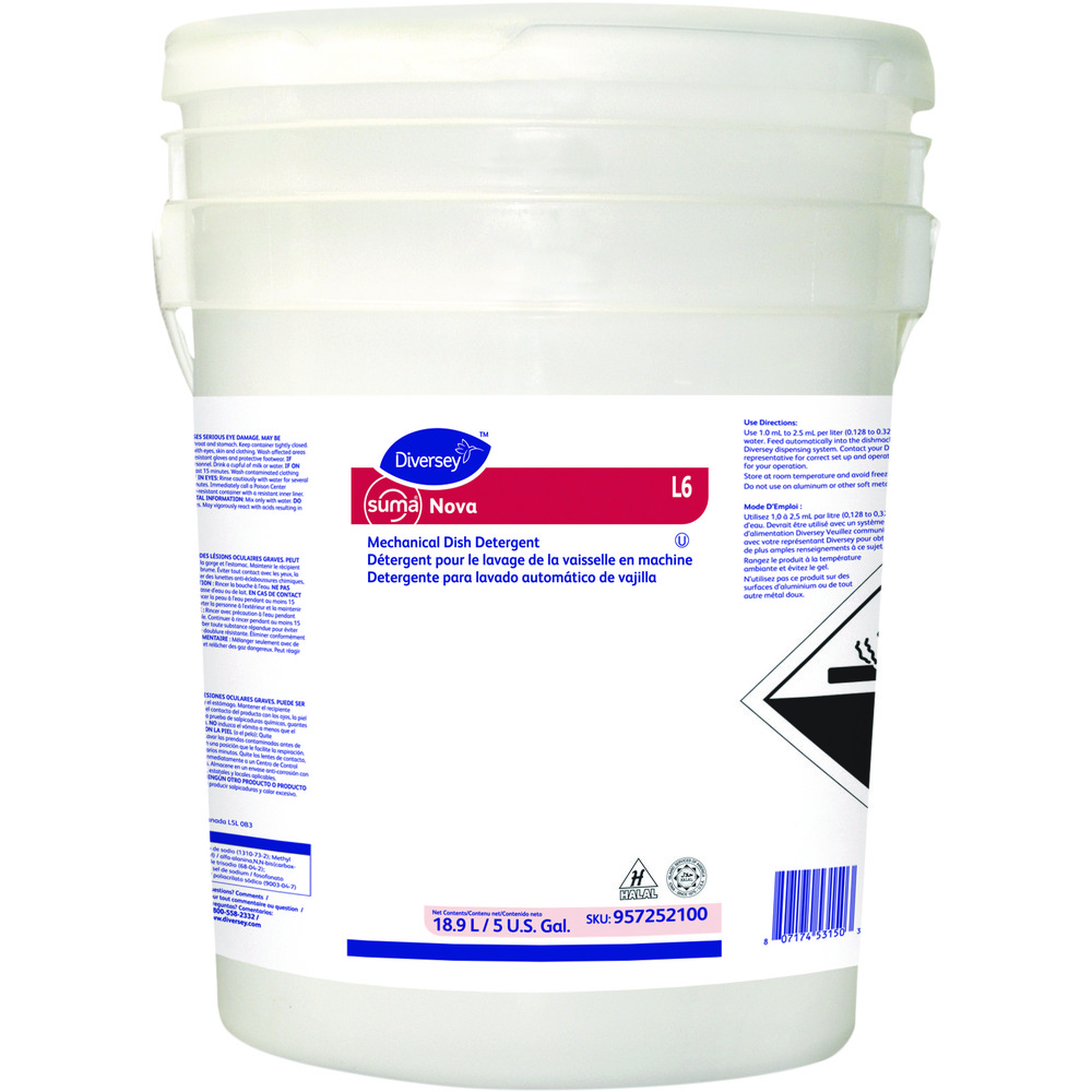 Diversey - Dish Detergent: Detergent Type: Automatic Dishwashing; Form ...