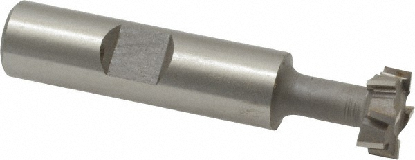 Made in USA - 9/16" Diam, 15/64" Wide, Cobalt T-Slot Cutter - 03013349 ...