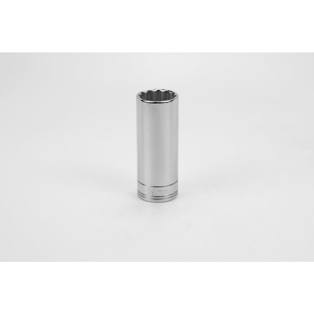 SK - Deep Hand Socket: 3/8" Drive, 19.00 mm Socket, 12-Point | MSC Direct