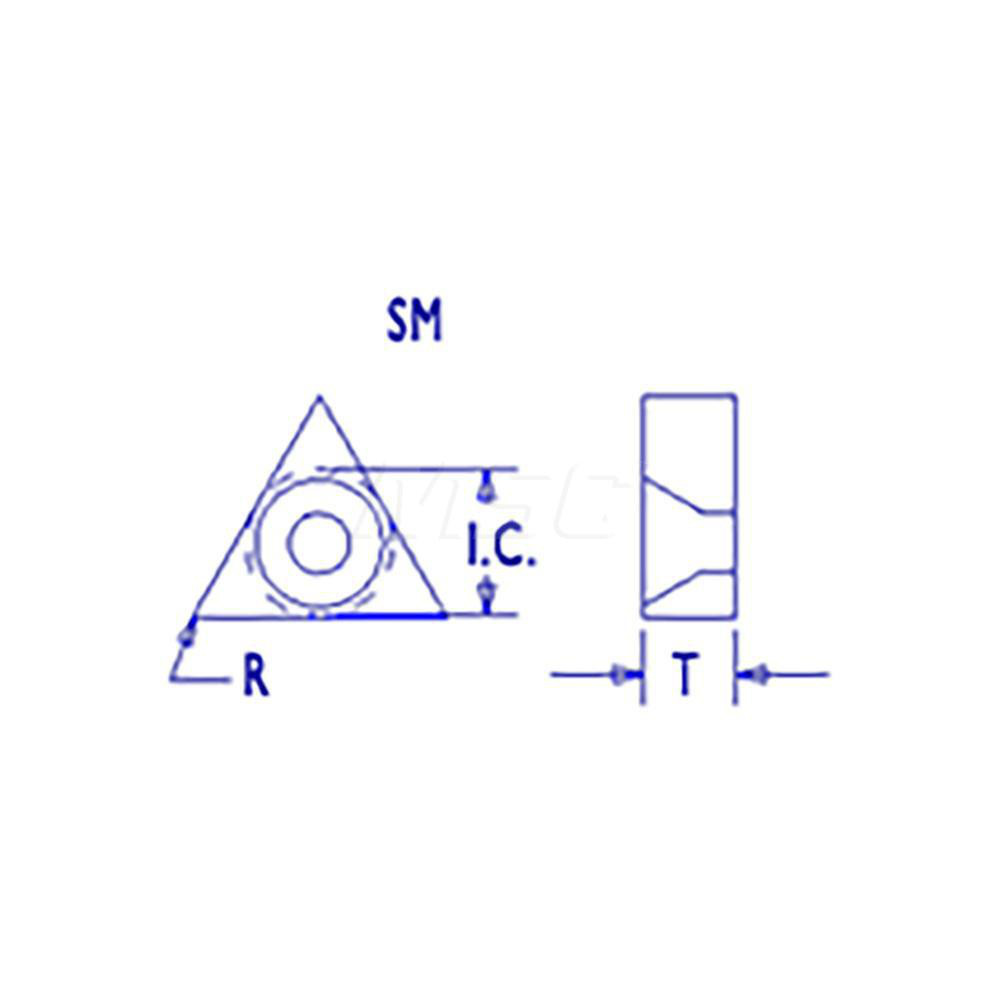 Made in USA - Shim for Indexables: 3/8" Inscribed Circle ...