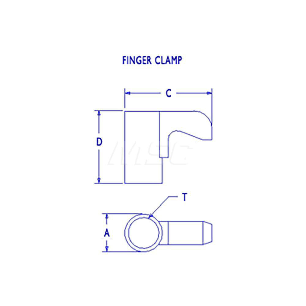 Value Collection - Series Finger Clamp, CK Clamp for Indexables | MSC ...