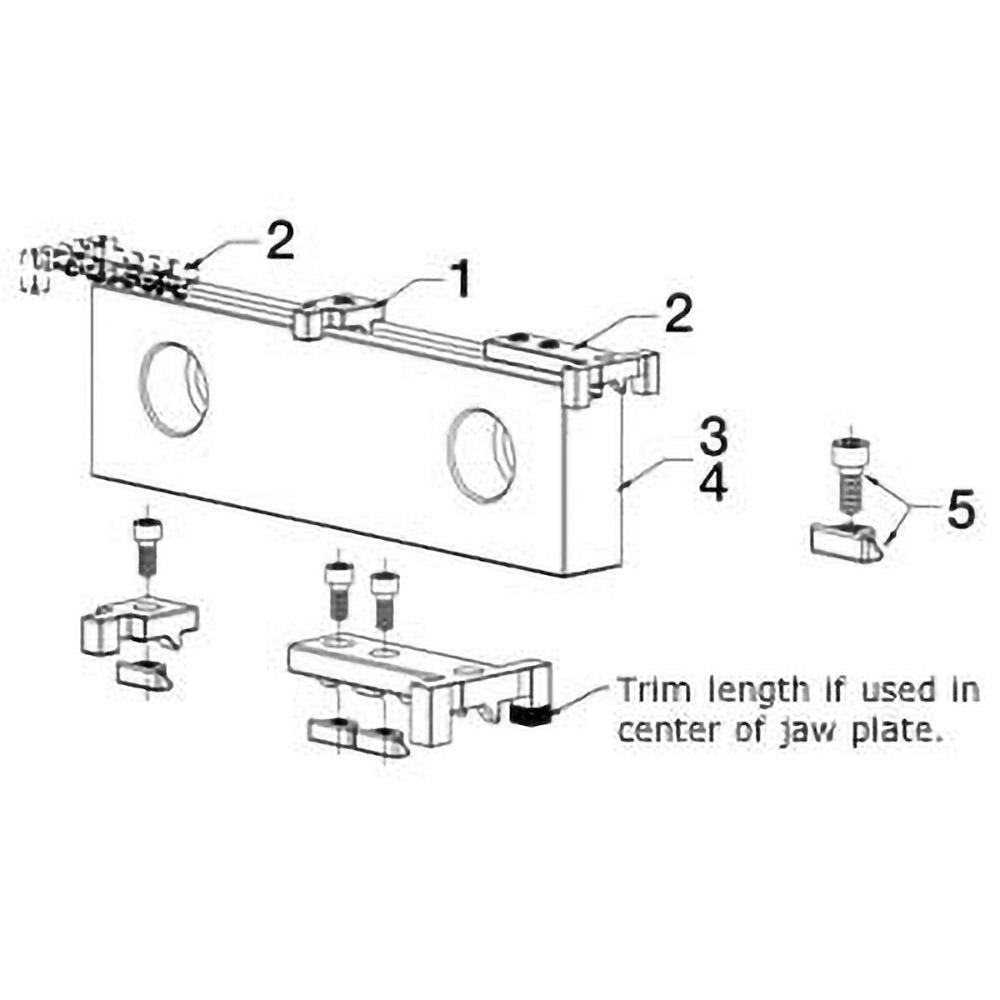 Kurt - Vise Jaw Accessory: Vise Clamp | MSC Direct