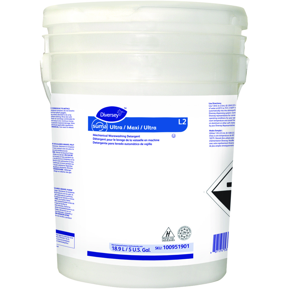 Diversey - Dish Detergent: Detergent Type: Automatic Dishwashing; Form ...