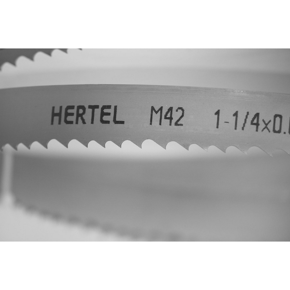 Hertel - Welded Bandsaw Blade: 13' 6 Long x 1-1/4" Wide x 0.0420" Thick ...