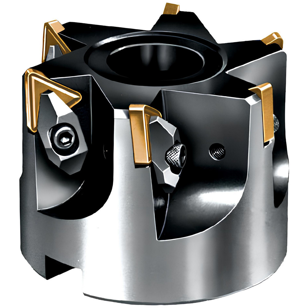 APT - 4" Cut Diam, 1-1/4" Arbor Hole Diam, 2-3/4" Max Depth, Indexable ...