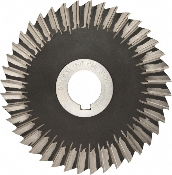 Value Collection - 5" Dia x 1/8" Thick Straight Tooth Side Chip Saw ...