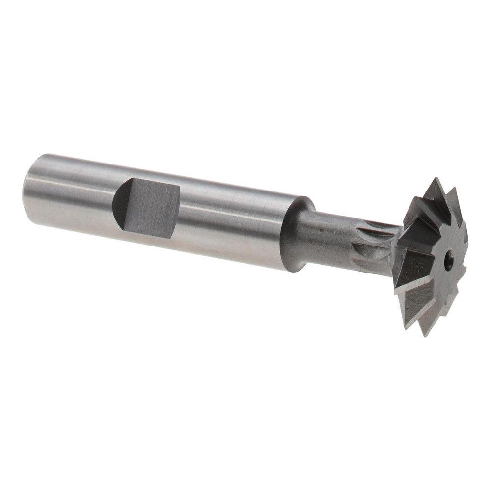 Value Collection - Double Angle Milling Cutter: 60 °, 3/4" Cut Dia, 3/ ...