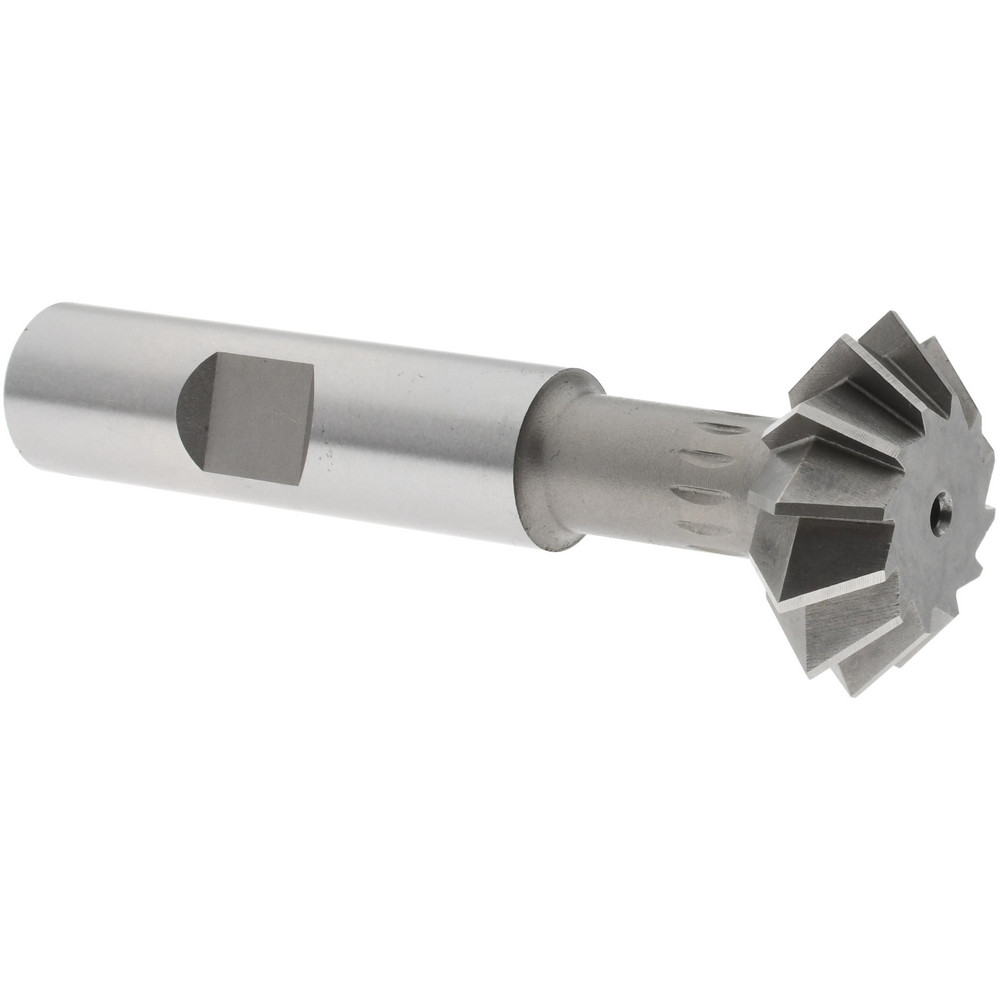 Value Collection - Double Angle Milling Cutter: 90 °, 1" Cut Dia, 3/8 ...