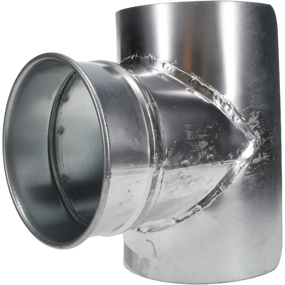 Made in USA - 6-6" ID, Galvanized Duct Tap-In | MSC Direct