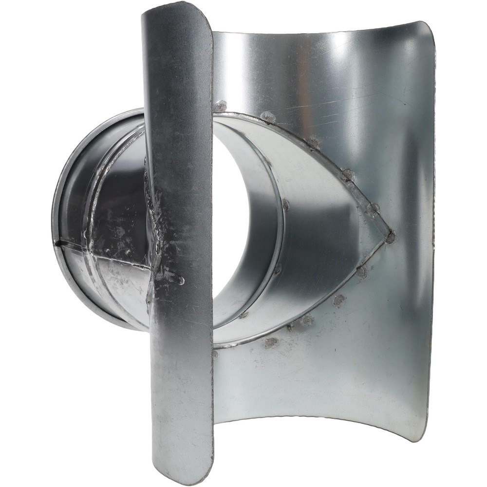Made in USA - 6-6" ID, Galvanized Duct Tap-In | MSC Direct