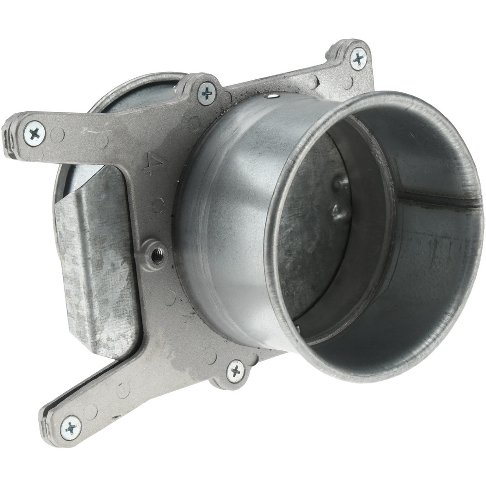Made in USA - 4" ID, Galvanized Duct Blast Gate | MSC Direct