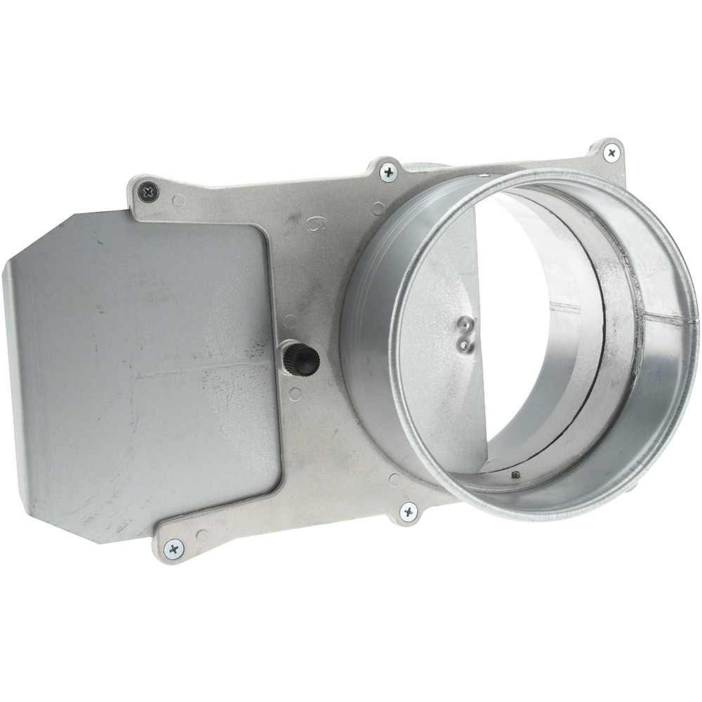 Made in USA - 6" ID, Galvanized Duct Blast Gate | MSC Direct