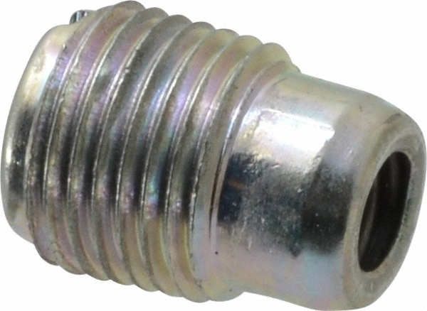 Alemite - Straight Head Angle, 1/8 NPTF Flush-Style Grease Fitting ...