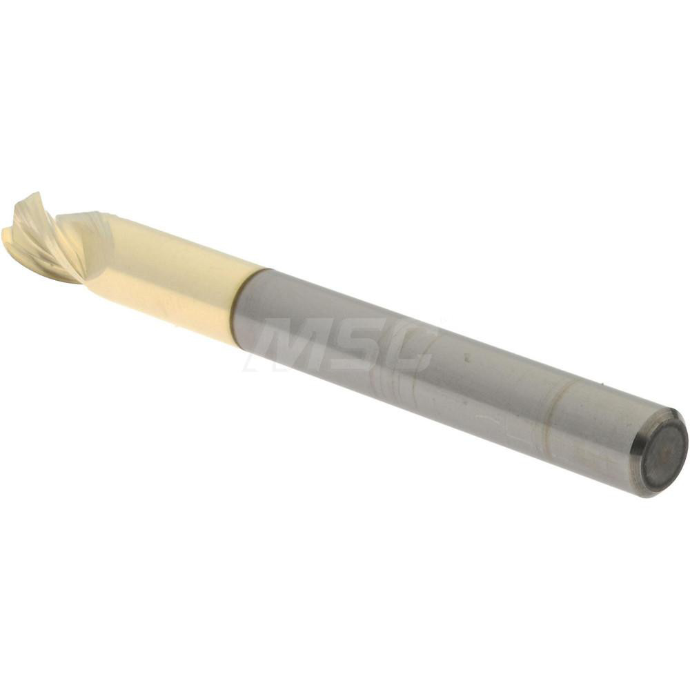 Accupro - Ball End Mill: 1/4" Dia, 3/8" LOC, 3 Flute, Solid Carbide | MSC Industrial Supply Co.