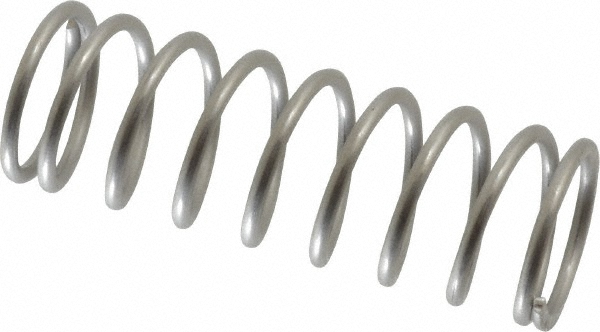 Value Collection - 0.85" OD 2-1/2" Free Length Compression Spring ...