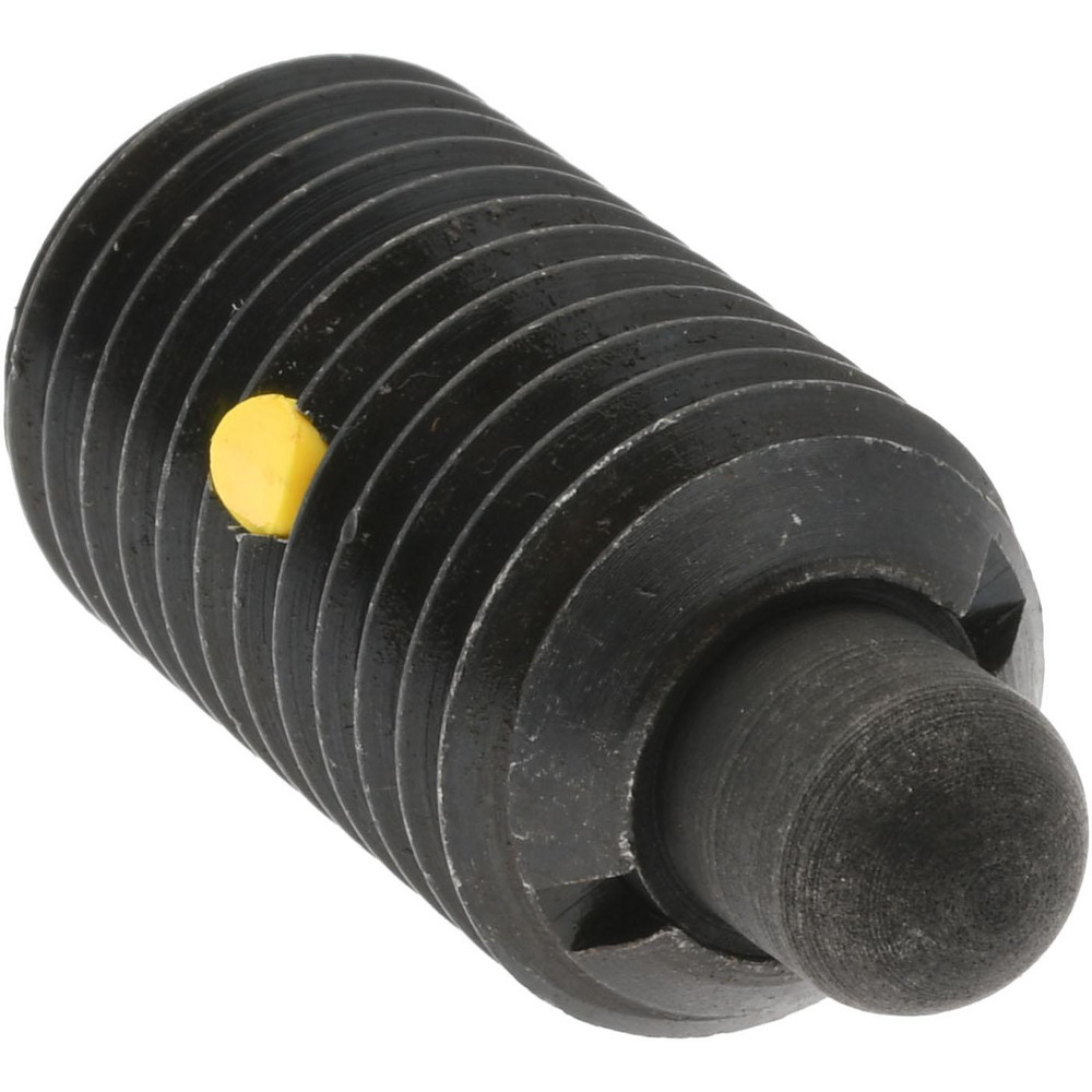 Gibraltar - Threaded Spring Plunger: M16 x 2, 28.5 mm Thread Length, 7. ...