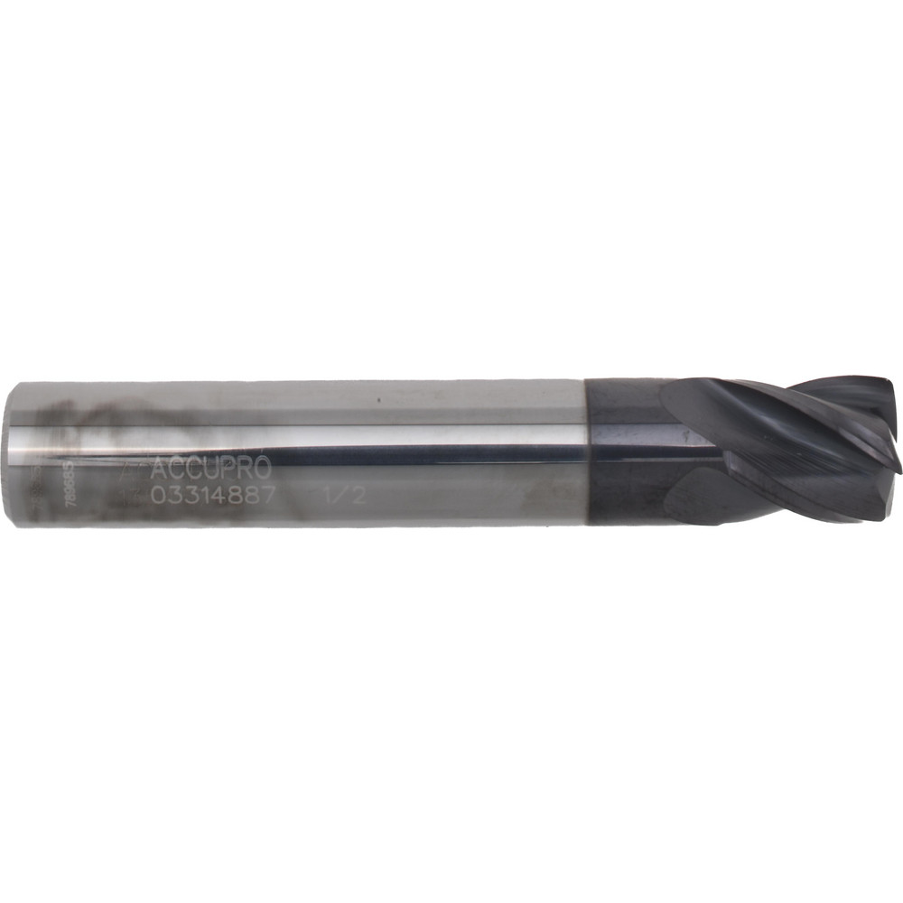 Accupro - Barrel Cutter End Mills: End Type: Lens Form; Material: Solid ...