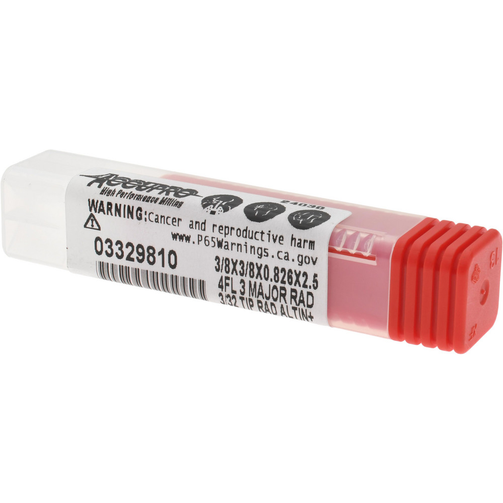 Accupro - Barrel Cutter End Mills: End Type: Oval Form; Material: Solid ...