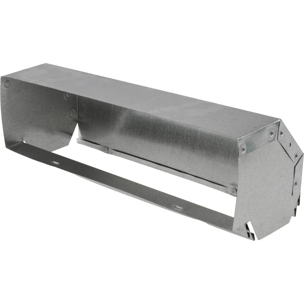 Value Collection - 3-1/4" ID, Galvanized Duct Shortway 90° Stack Elbow ...