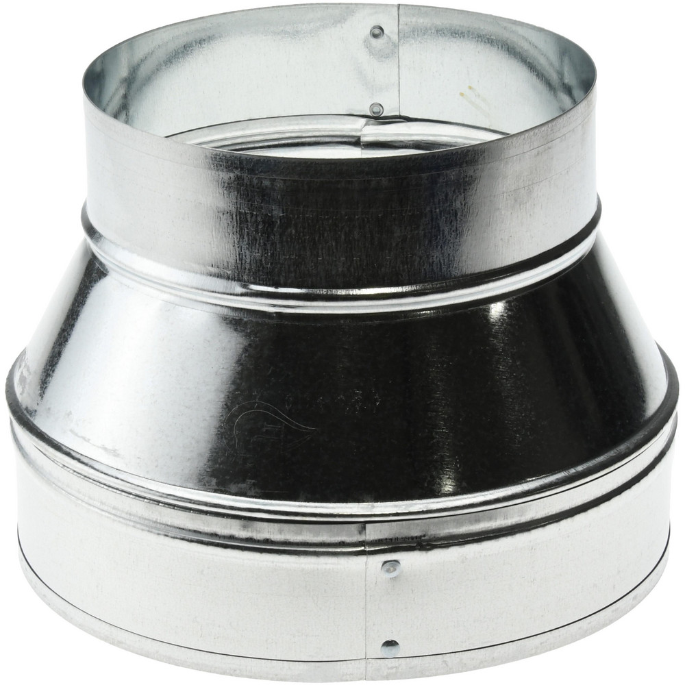 Value Collection - 8" ID, 6" Reduced ID, Galvanized Duct Tapered ...