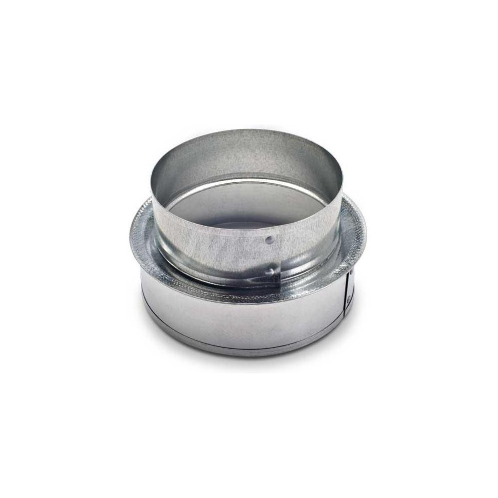 Value Collection - 8" ID, 6" Reduced ID, Galvanized Duct Shortway ...