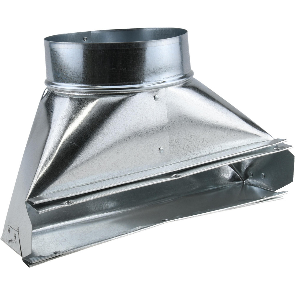 Value Collection - 6" ID, Galvanized Duct 90° Stack Boots | MSC Direct