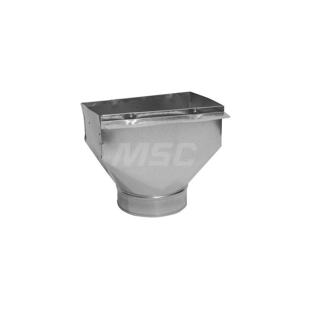 Value Collection - 6" ID, Galvanized Duct Register Pans | MSC Direct