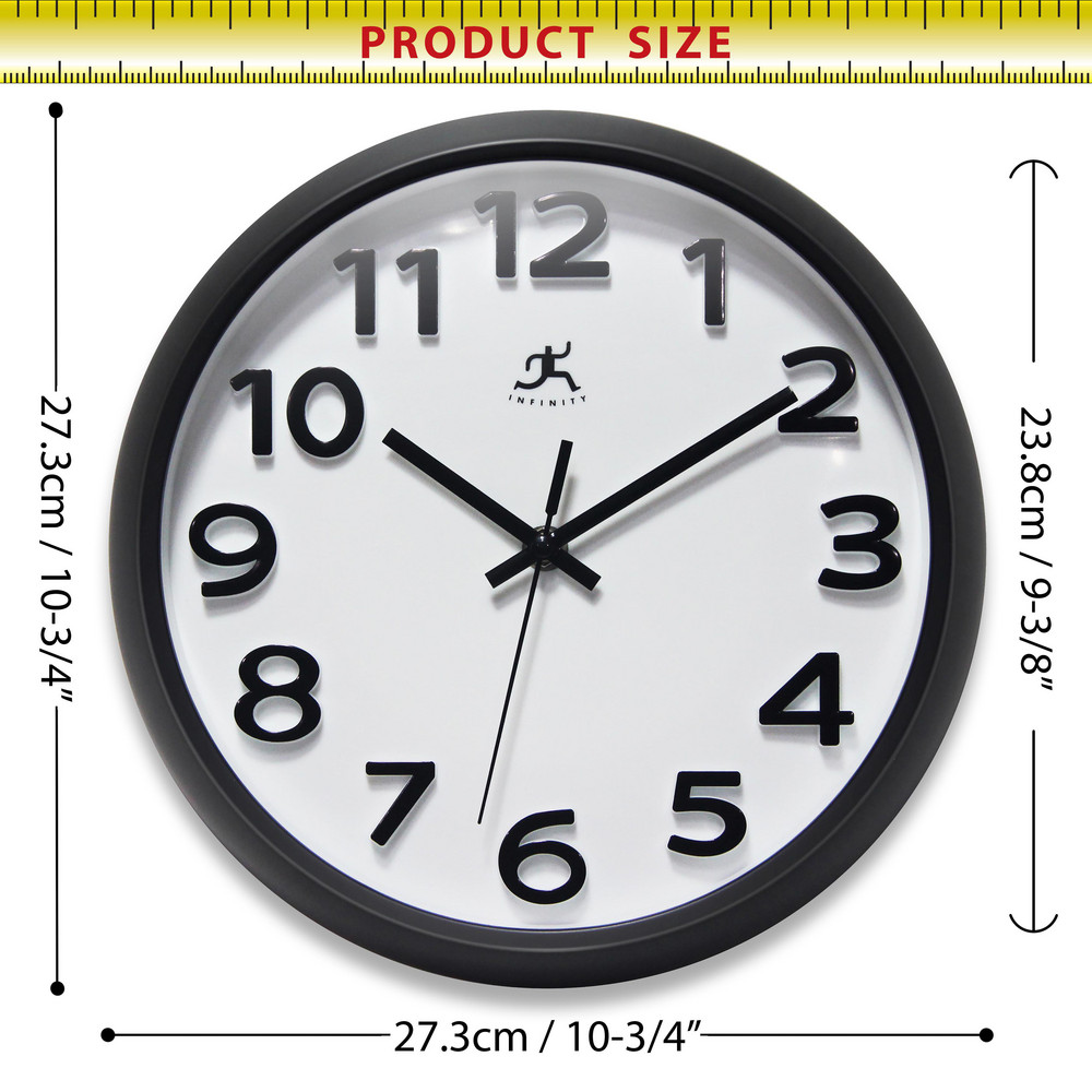Infinity Instruments - Wall Clocks: Clock Type: Dial; Display Type ...