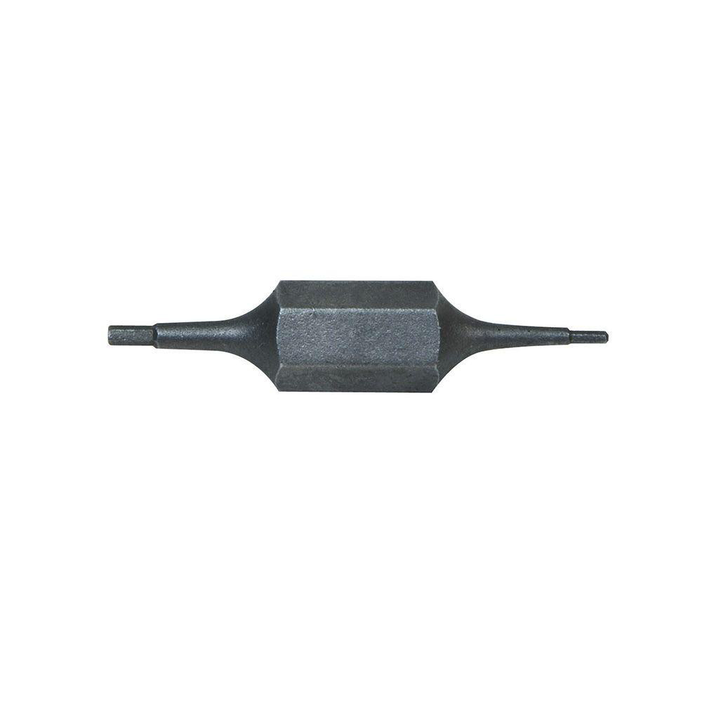 Klein Tools - Screwdriver Insert Bit: 0.9 mm x 1.3 mm Hex Point, Double ...