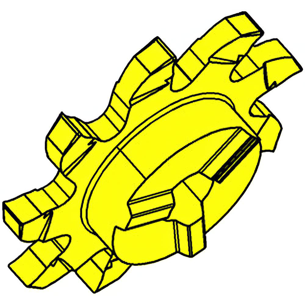 HORN - Groove Milling Tip Insert: Carbide | MSC Direct