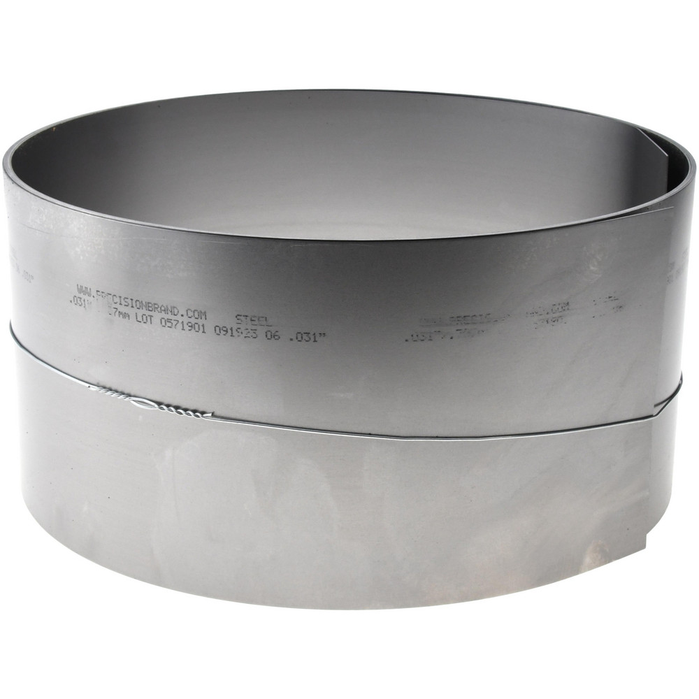 Precision Brand - Metal Shim Stock: Roll, 0.0310" Thick, 180" Long, 6 ...
