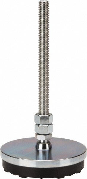 Gibraltar - 1/2-13 Bolt Thread, Studded Pivotal Stud Mount Leveling Pad ...