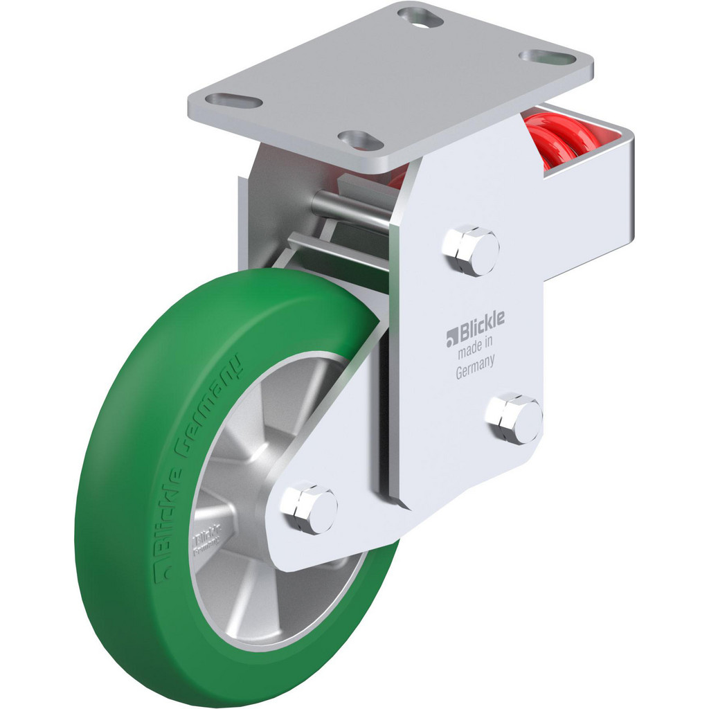 Blickle - Top Plate Casters; Mount Type: Plate; Number of Wheels: 1.000 ...
