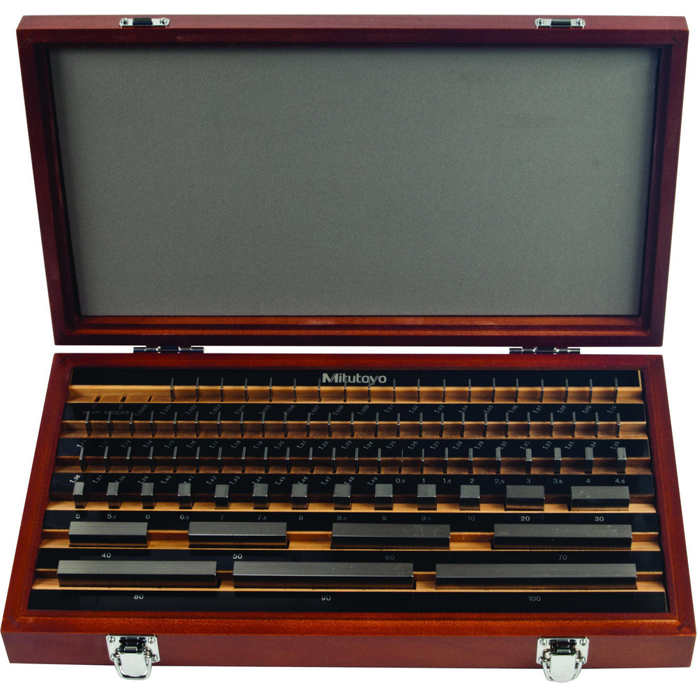 Mitutoyo - Gage Block & Spacer Sets: Accuracy Grade: ASME 0 | MSC Direct