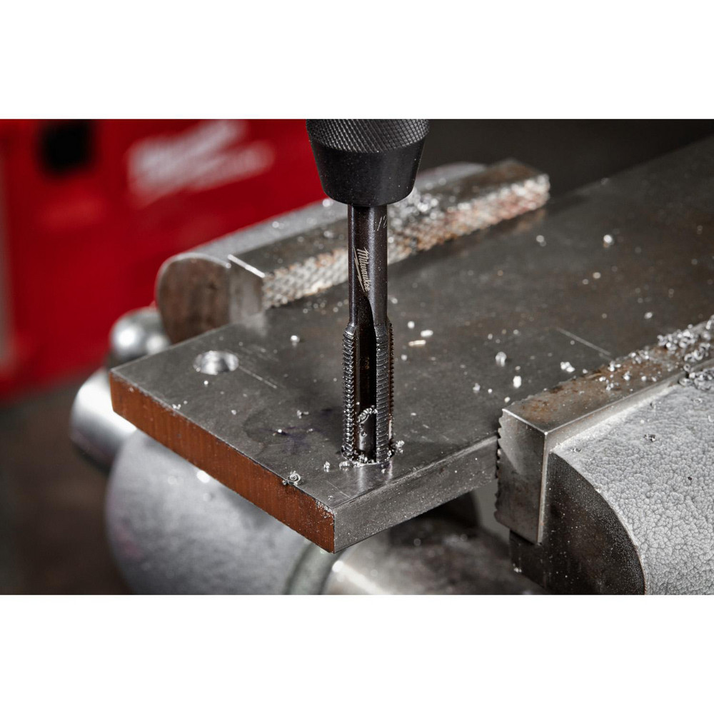 Milwaukee Tool - Straight Flute Tap: M3x0.5 3 Flute, Plug Chamfer, 2B ...