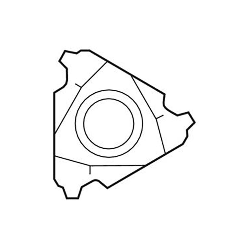 Seco - Laydown Threading Insert: 16NR 8STACME CP500, Carbide | MSC Direct