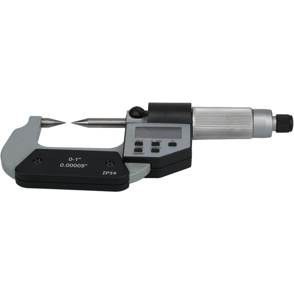 Value Collection - 1 Inch, Friction, Electronic Point Micrometer | MSC ...