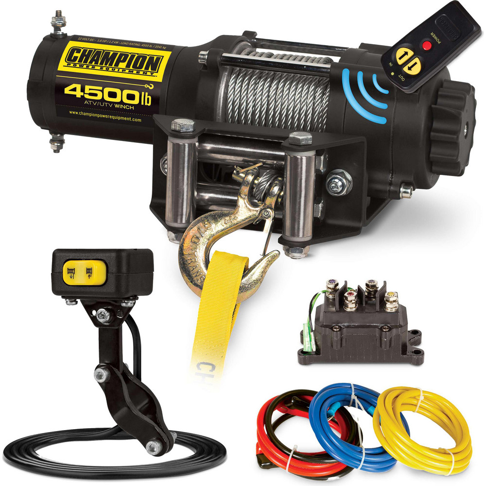 Champion Power Equipment - Automotive Winches; Winch Type: Utility ...
