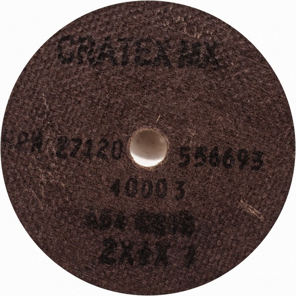 Cratex - Deburring Wheel: 2" Dia, Aluminum Oxide | MSC Direct