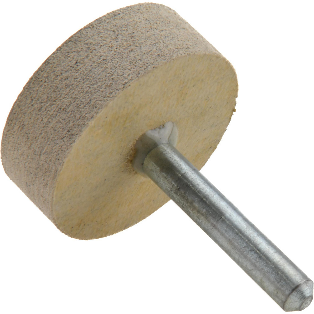 Cratex - Mounted Point: 1/2" Thick, 1/4" Shank Dia, W236, 80 Grit ...