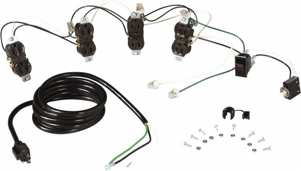 Tennsco - Workbench & Workstation Wiring Kit - 03638277 - MSC ...
