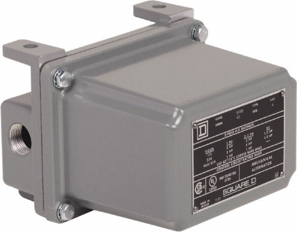 Square D - 4 NEMA Rated, DPST-DB, Float Switch Pressure and Level ...