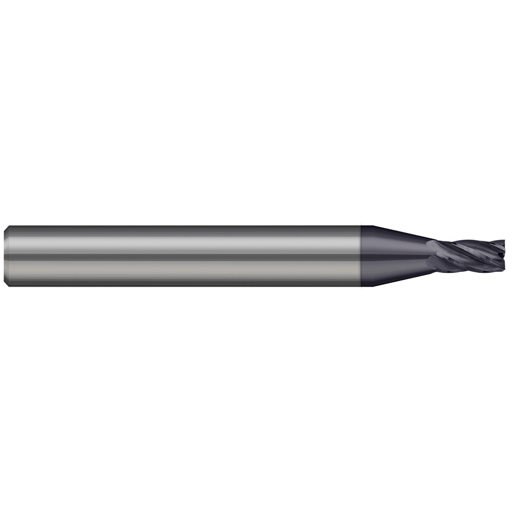 Harvey Tool - Square End Mill: 0.0450" Dia, 0.0680" LOC, 5 Flute, Solid ...