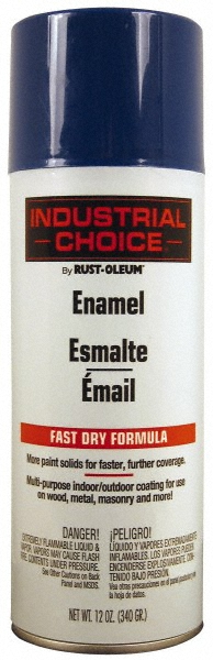 Rust-Oleum - Safety Blue, Enamel Spray Paint - 03688629 - MSC ...