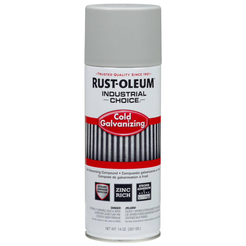 Rust-Oleum - Rust Protector Spray Paint: Silver, 14 oz | MSC Direct