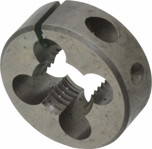 Made in USA - 3/8-24 UNF High Speed Steel Round Adjustable Die ...