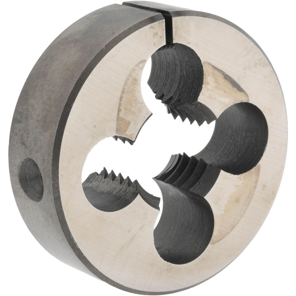 Made in USA - Round Die: 3/4-10, 2" OD, High Speed Steel | MSC Direct